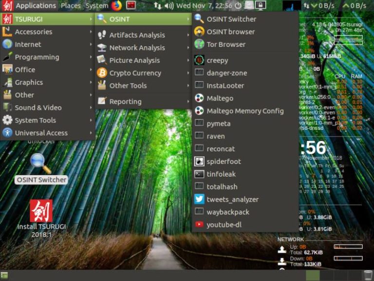 Tsurugi Linux, una nuova distribuzione per informatica forense tutta italiana