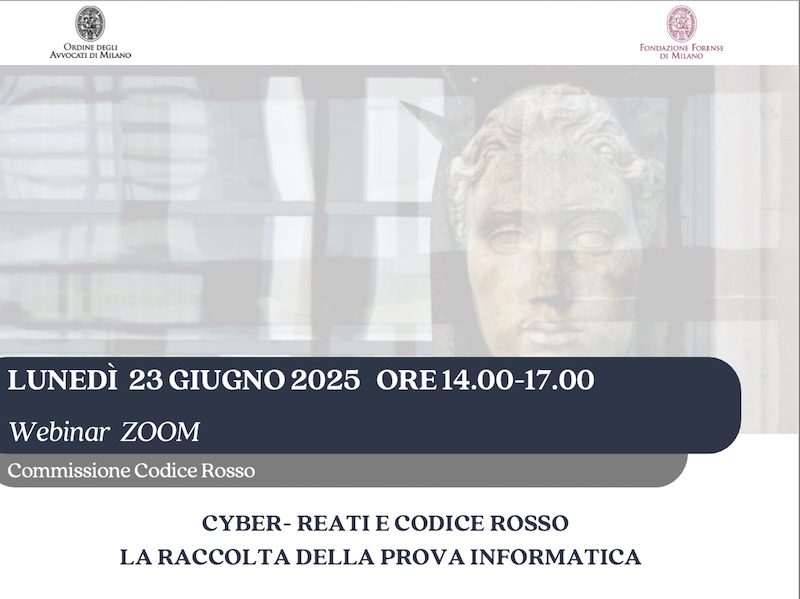 La raccolta della prova informatica nei reati codice rosso a Milano